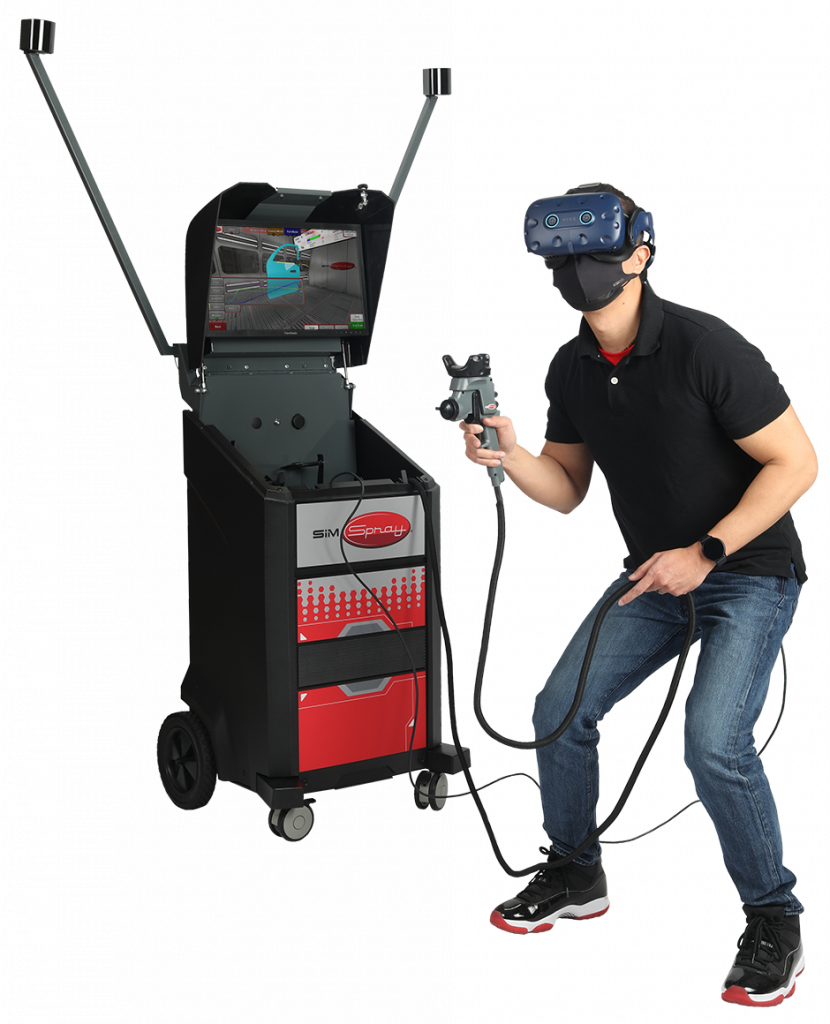 SimSpray | Virtual Reality Paint Training Tools and Technology