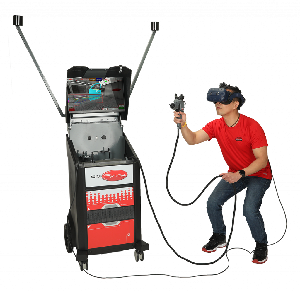 SimSpray | Virtual Reality Paint Training Tools and Technology
